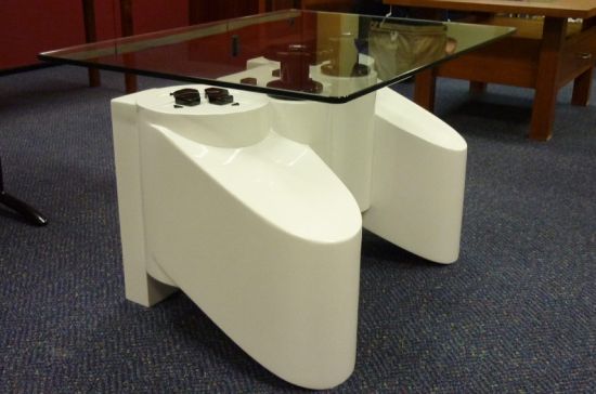 DIY PlayStation controller coffee table fits perfect in a nerd's living ...